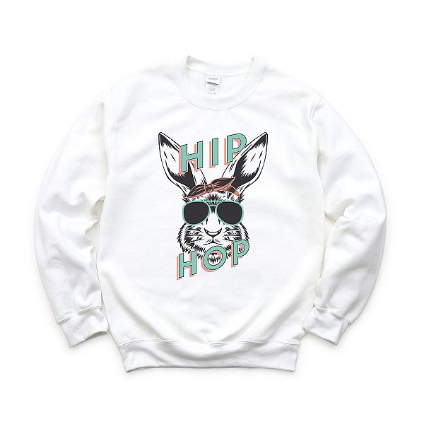 Green Hip Hop Bunny Sweatshirt