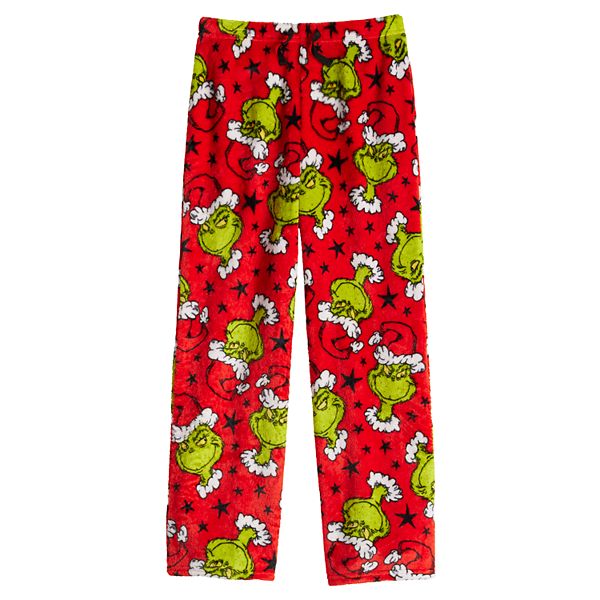 Boys 4-10 Dr. Seuss How the Grinch Stole Christmas Allover Print Pajama Pants