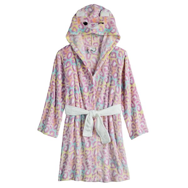 Girls 6-14 Squishmallows Hooded Robe