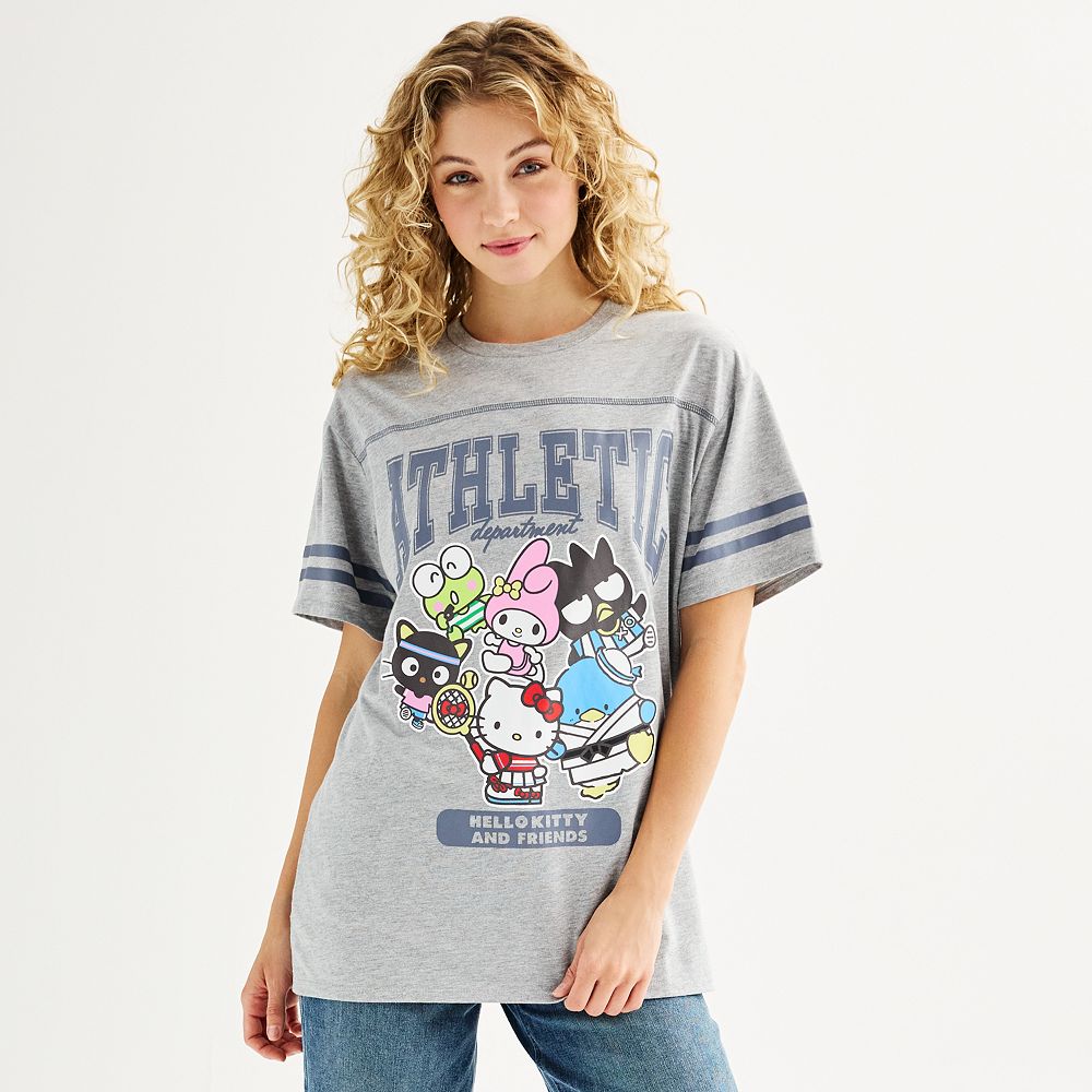 Juniors' Hello Kitty Athletic Dept. Graphic Tee