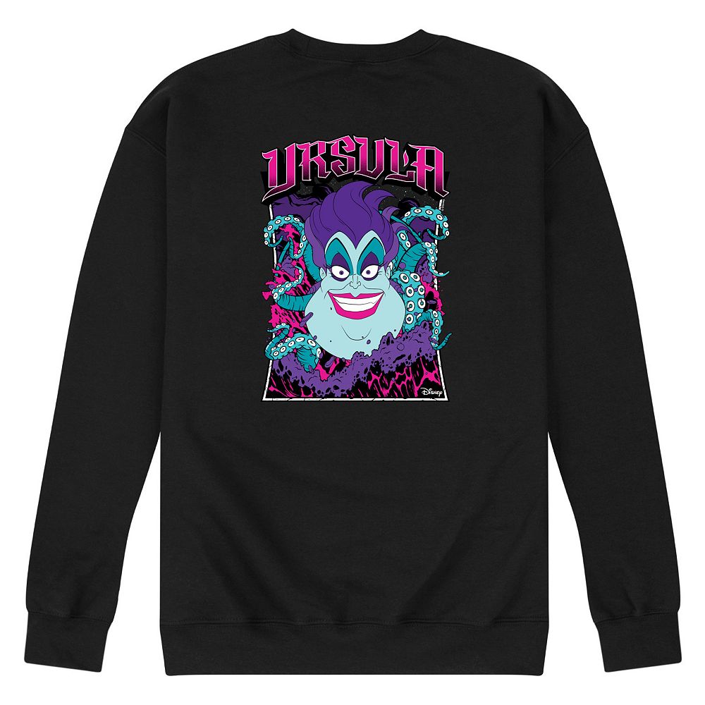 Disney Villains The Little Mermaid Ursula Men's Neon Poster Fleece ...
