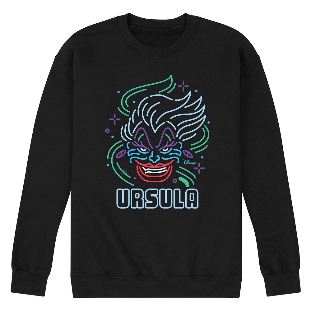 Disney Villains The Little Mermaid Ursula Men's Neon Fleece Sweatshirt