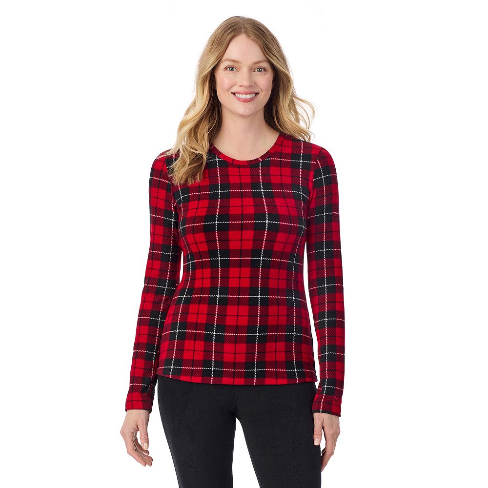 Women's Cuddl Duds® Fleecewear With Stretch Long Sleeve Top