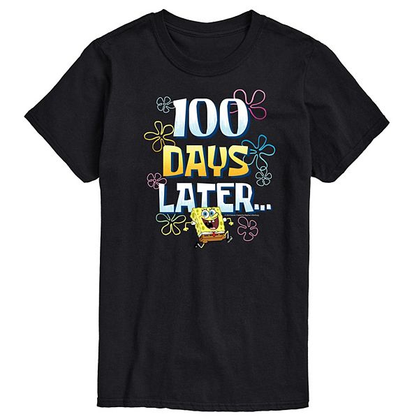 Men's SpongeBob SquarePants 100 Days Later Graphic Tee