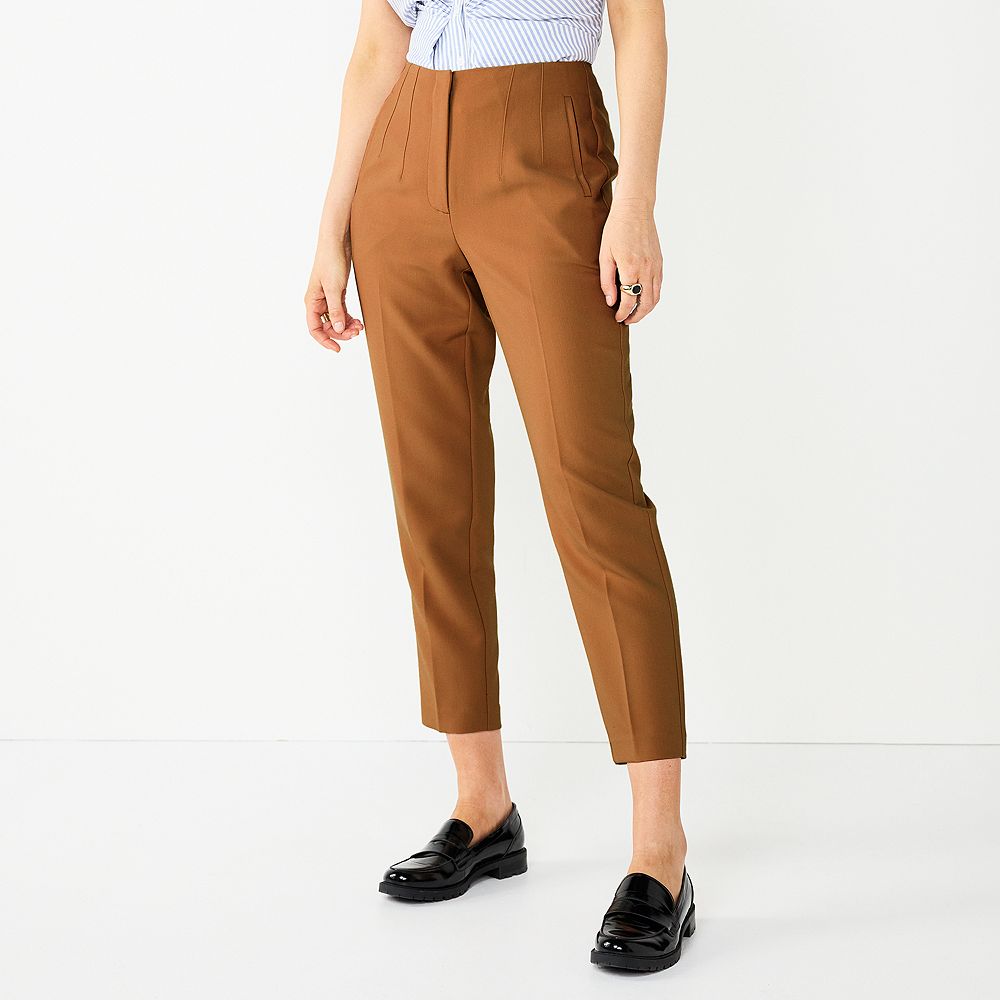 Women's Nine West High Rise Tapered Pants