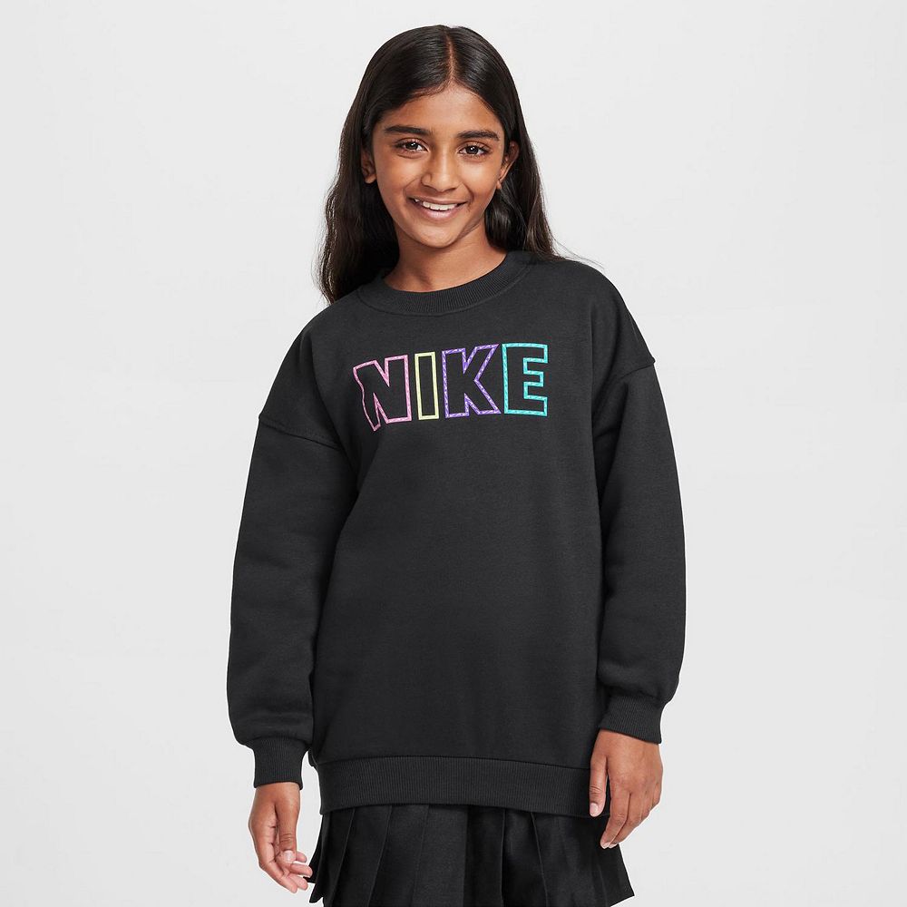 Girls 6-20 Nike Sportswear Club Fleece Crew