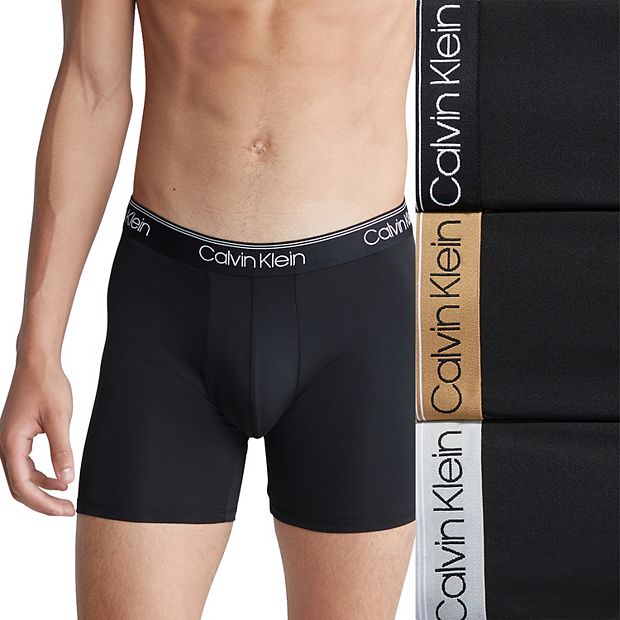 Men s Calvin Klein 3 Pack Microfiber Stretch Boxer Briefs