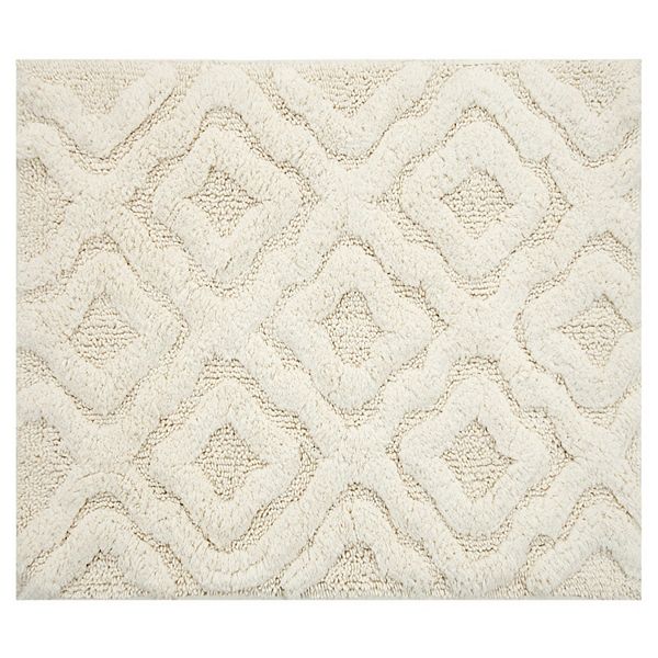 Link Bath Rug Cotton Non Skid Back