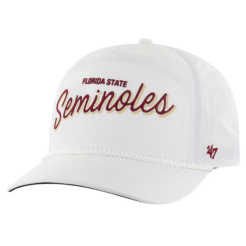 Men's '47 White Florida State Seminoles Fairway Hitch Adjustable Hat