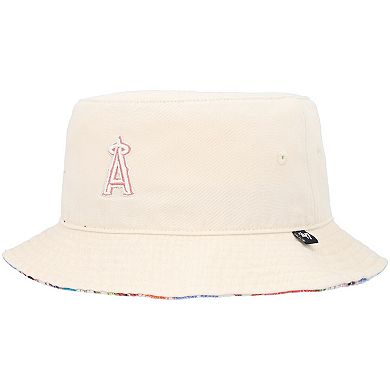 Women's '47 Natural Los Angeles Angels Pollinator Bucket Hat