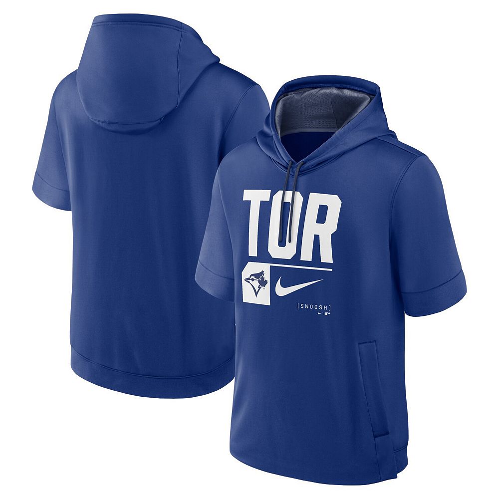 Men's Nike Royal Toronto Blue Jays Tri Code Lockup Short Sleeve ...