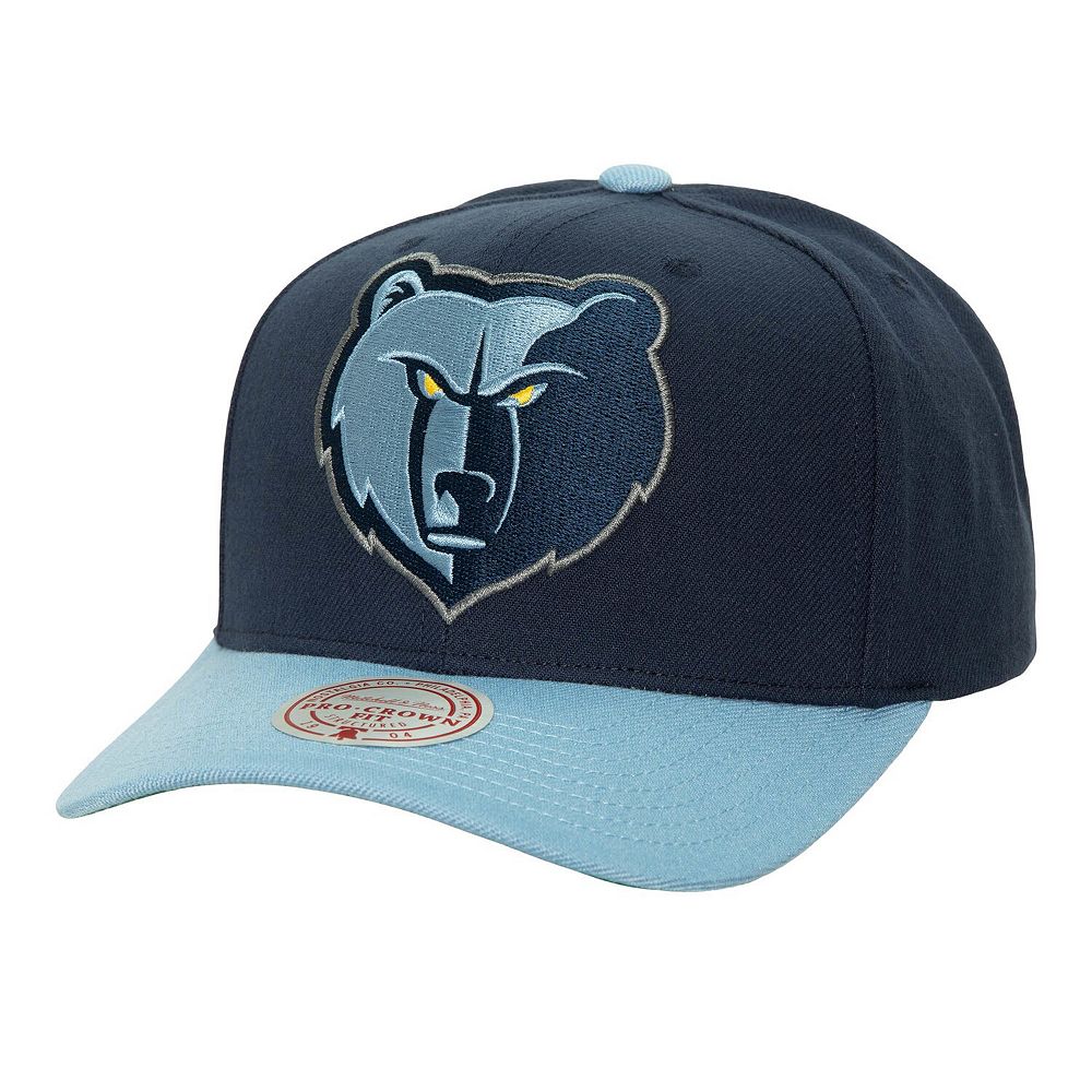 Men's Mitchell & Ness Navy/Light Blue Memphis Grizzlies Soul XL Logo ...