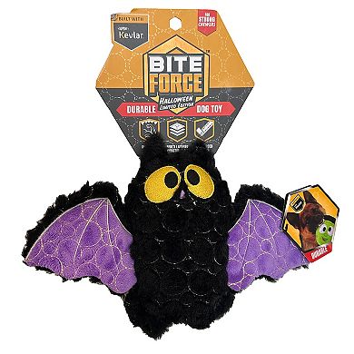 Bite Force Durable Plush Bat Dog Toy