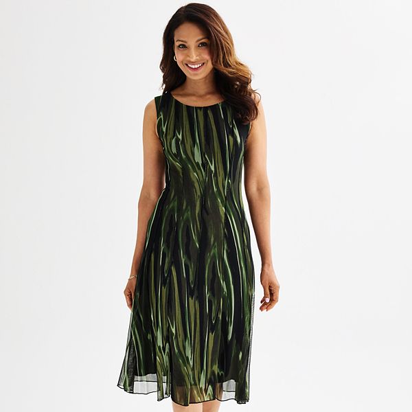 Women's Connected Apparel Merrowed Seam Front Dress