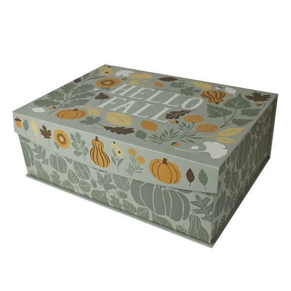Celebrate Together™ Fall Large Harvest Paper Gift Storage Box
