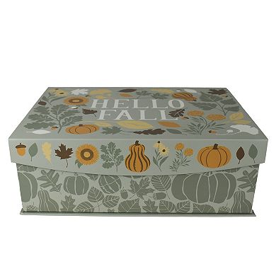 Celebrate Together™ Fall Large Harvest Paper Gift Storage Box