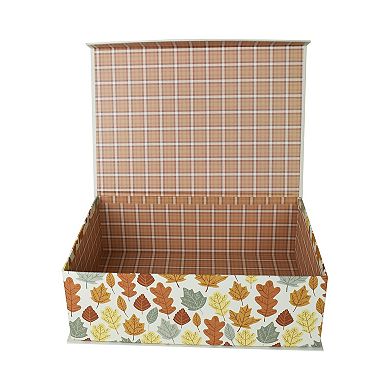 Celebrate Together™ Fall Medium Happy Fall Paper Gift Storage Box