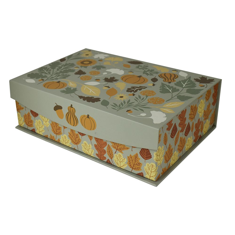 Celebrate Together™ Fall Small Harvest Paper Gift Storage Box