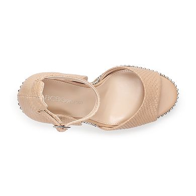 BCBGeneration Jessika Women's Leather Dress Sandals