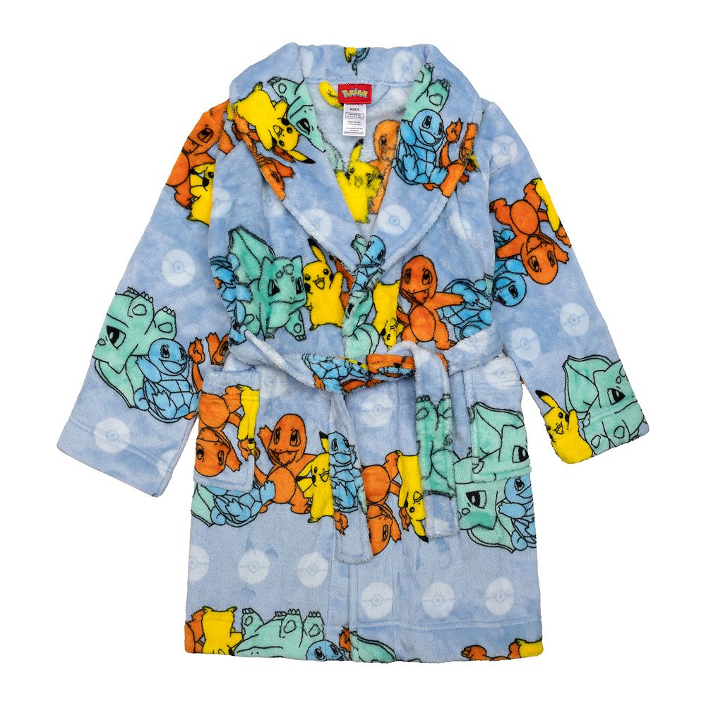 Boys 6-12 Pokemon "Poke Stripe" Robe