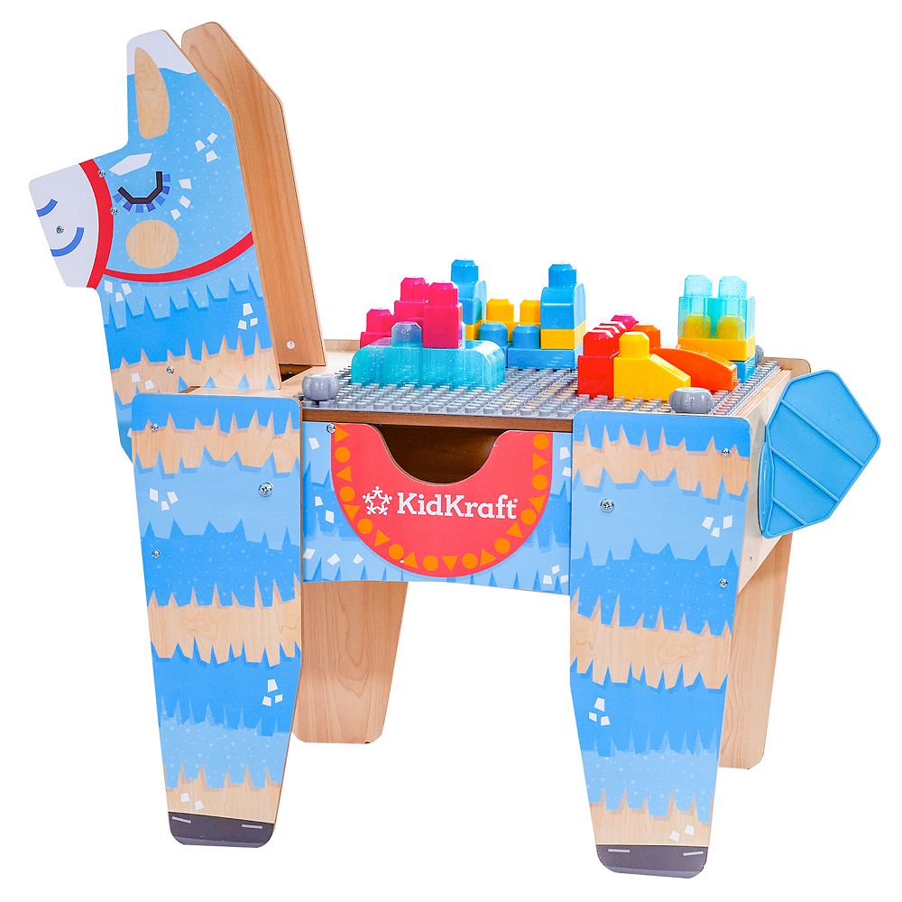KidKraft Llama Piñata Building Bricks Table