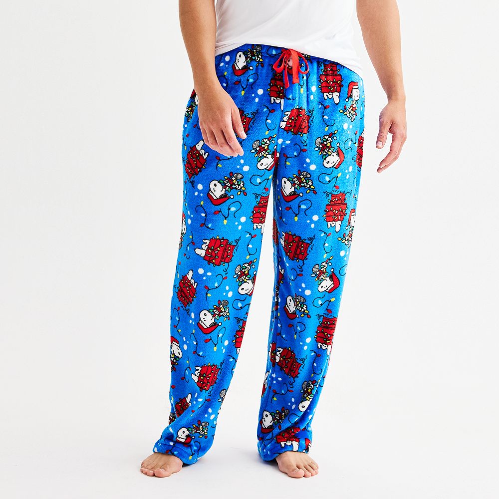 Men's Snoopy Holiday Super Minky Pajama Pants
