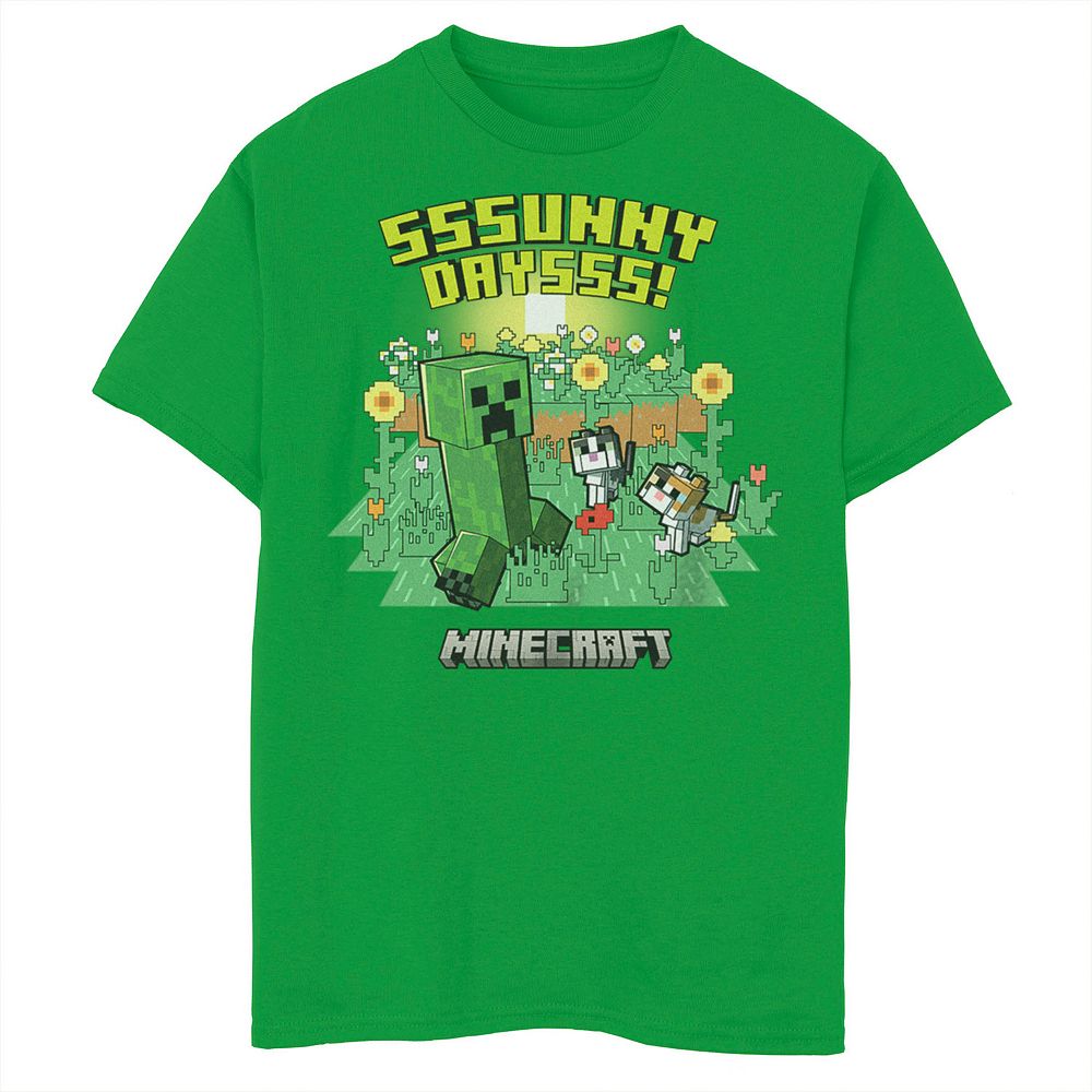 Boys Minecraft Sunny Days Graphic Tee