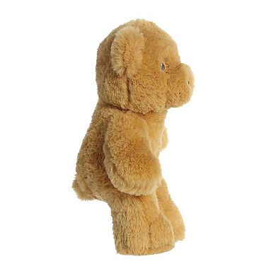 Ebba Medium Fluffy Bear 11" Tan Snuggly Baby Stuffed Animal
