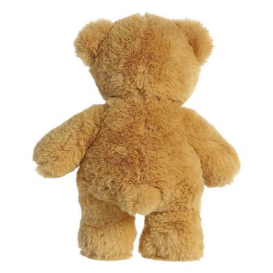 Ebba Medium Fluffy Bear 11" Tan Snuggly Baby Stuffed Animal