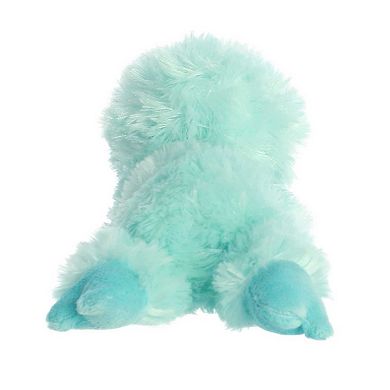 Aurora Small Blue Mini Flopsie 8" Minty Sloth Adorable Stuffed Animal