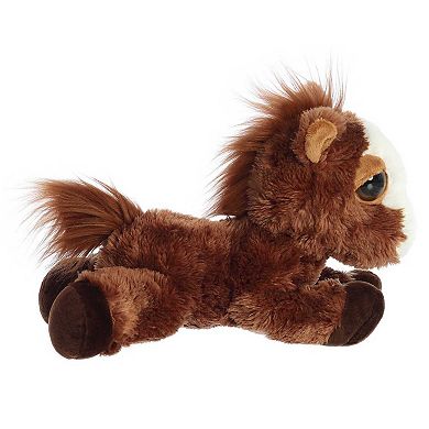 Aurora Medium Brown Dreamy Eyes 10" Prancer Pony Enchanting Stuffed Animal