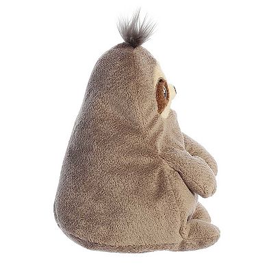 Aurora Small Brown Fluffles 9" Sammi Sloth Whimsical Stuffed Animal