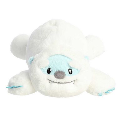 Aurora Large White Snoozles 18" Yeti Laid-back Stuffed Animal
