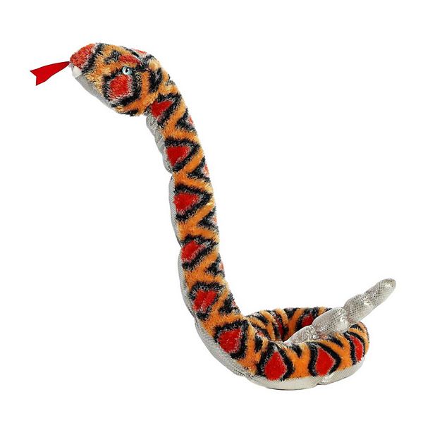 Aurora X-large Orange Snake 50" Diamond Back Rattle Snake Playful ...