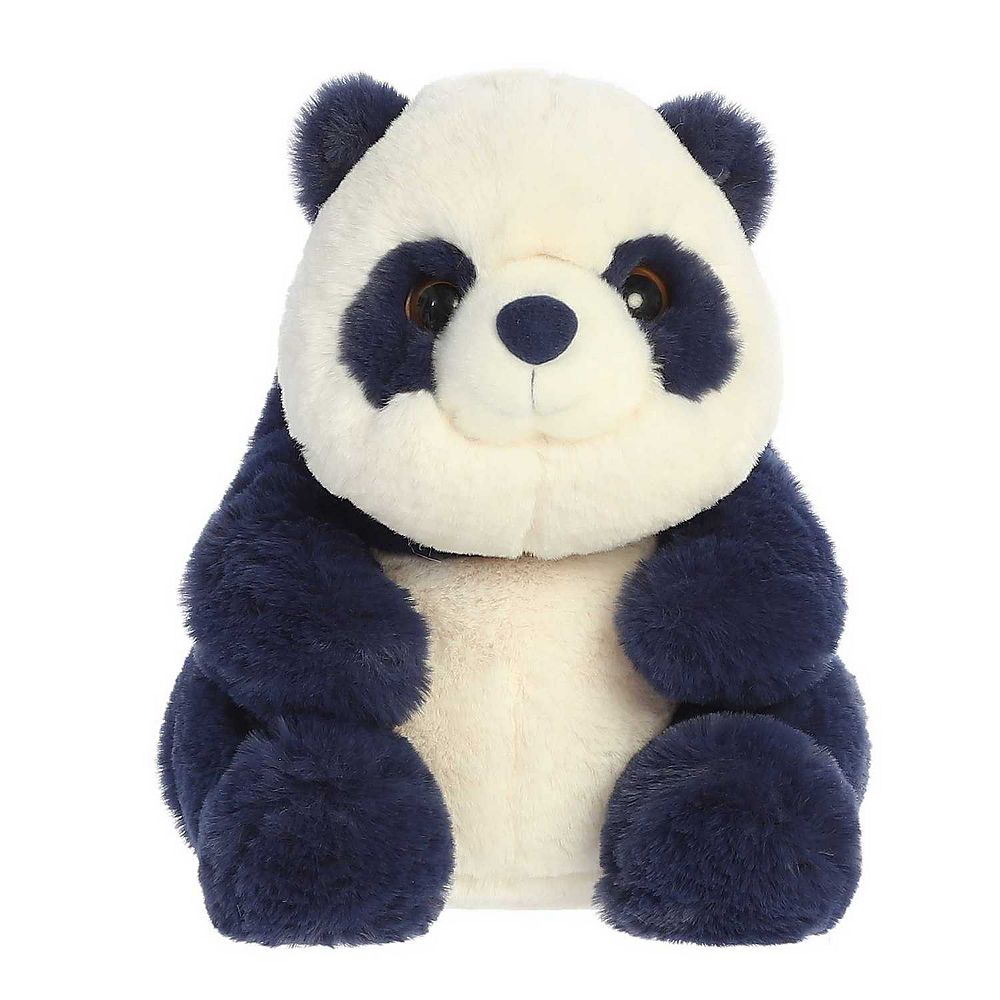 Aurora Medium Navy Lin Lin 11.5" Panda Adorable Stuffed Animal