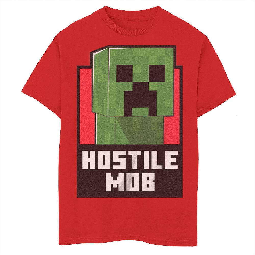 Boys 6-20 Minecraft Hostile Mob Graphic Tee