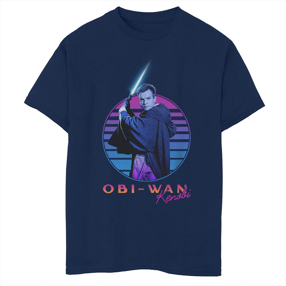 Boys Husky Star Wars Obi-Wan Kenobi Poster Graphic Tee