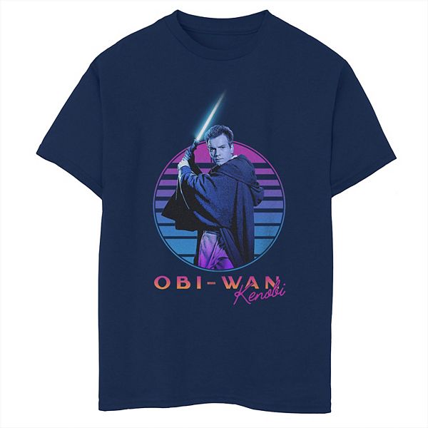 Boys Husky Star Wars Obi-Wan Kenobi Poster Graphic Tee