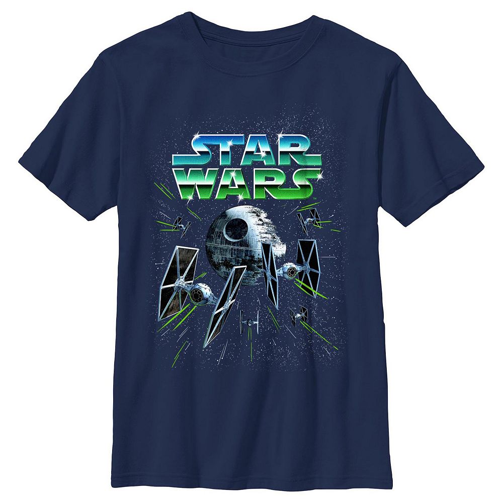 Boys 8-20 Star Wars Dark Side Attack Husky Graphic Tee