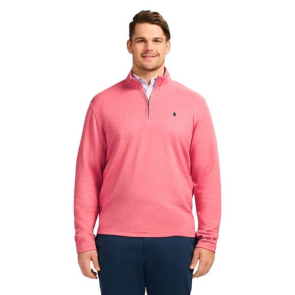 Big & Tall IZOD Performance Comfort Long Sleeve Quarter Zip