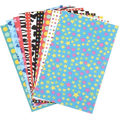 Zink Colorful, Fun & Decorative Border Stickers For 4" X 6" Photo Paper