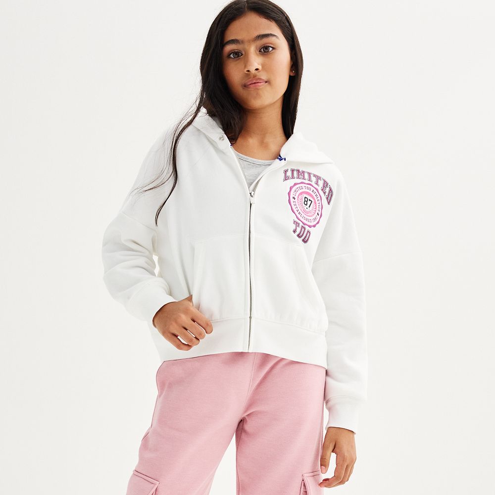 Girls 7-16 Limited Too Full Zip Hoodie