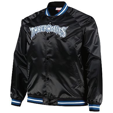 Men's Mitchell & Ness Black Minnesota Timberwolves Big & Tall Hardwood ...