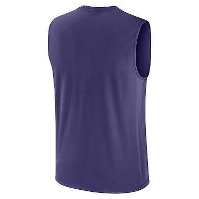 Men's Nike Purple Baltimore Ravens Muscle Tank Top
