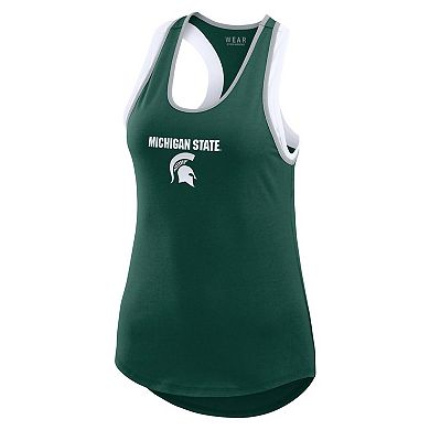 Women's WEAR by Erin Andrews Green Michigan State Spartans Open Hole ...