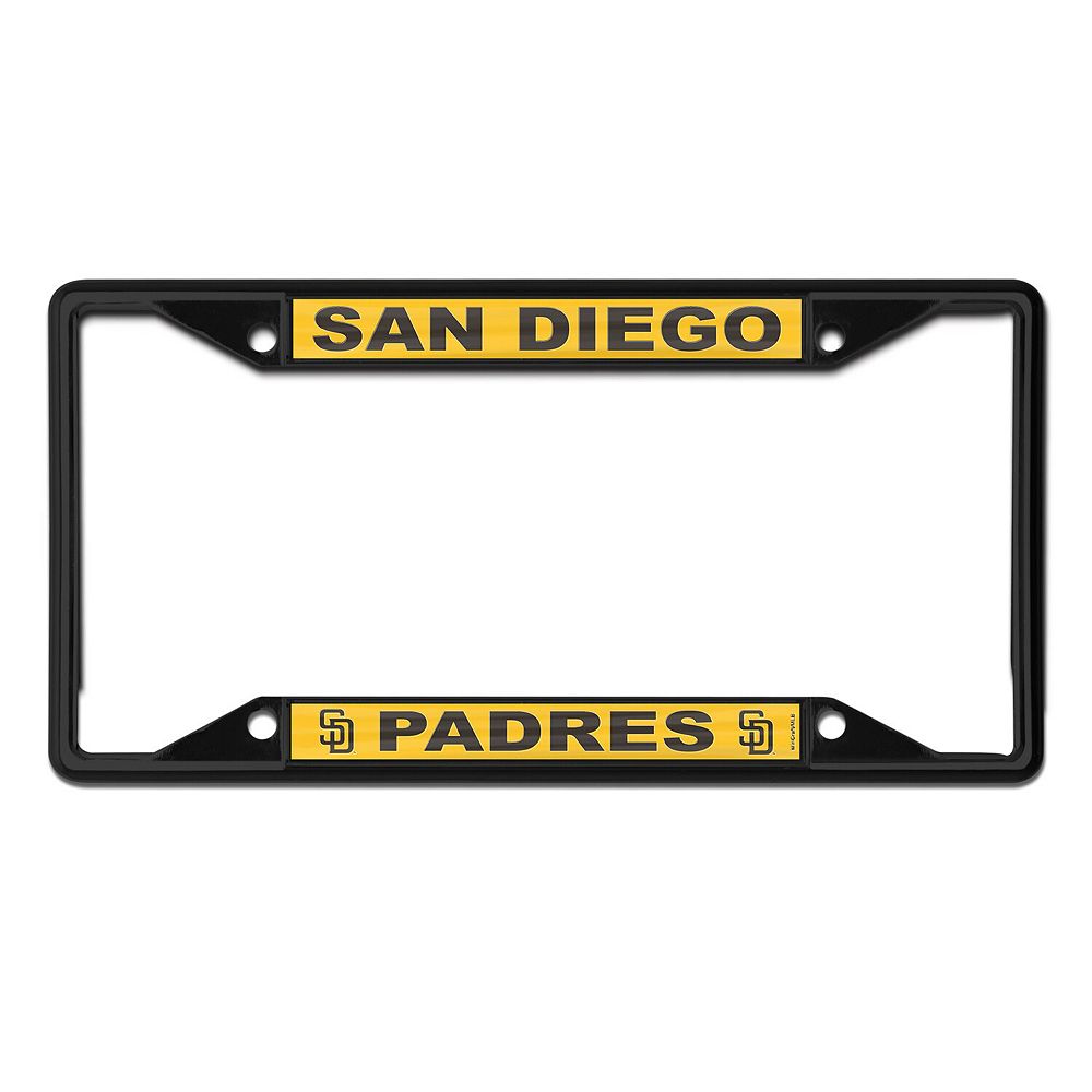 WinCraft San Diego Padres Chrome Color License Plate Frame