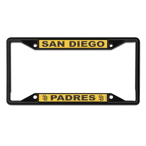 WinCraft San Diego Padres Chrome Color License Plate Frame