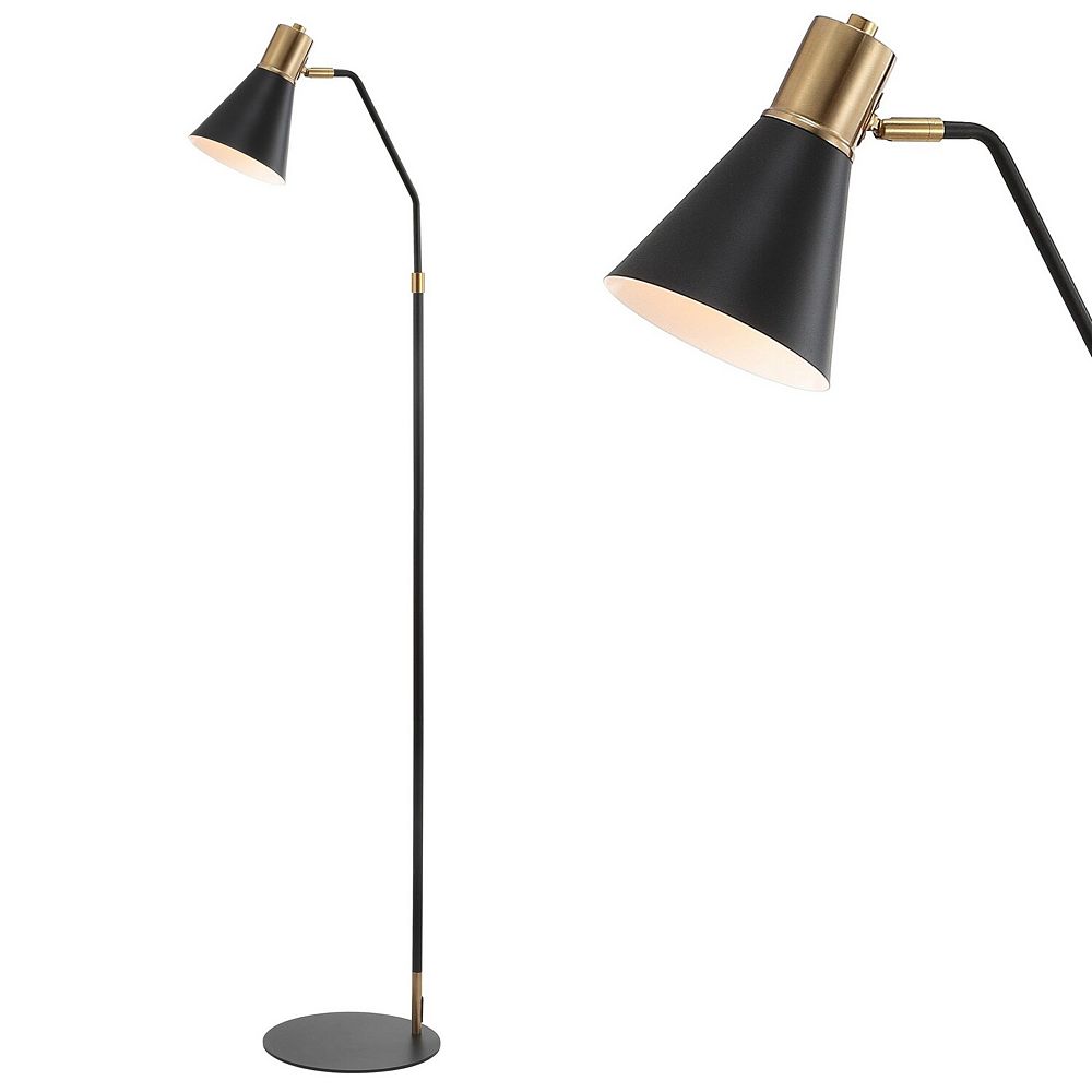 Apollo Modern Metal Led Task Floor Lamp