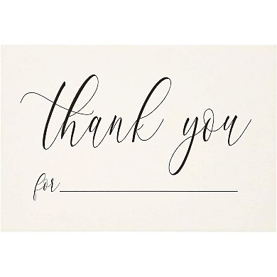 48 Pack Thank You Cards Bulk, Thank You Notes With Envelopes All ...