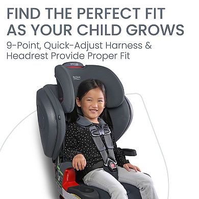 Britax Grow With You ClickTight+ Safewash Harness-2-Booster Car Seat